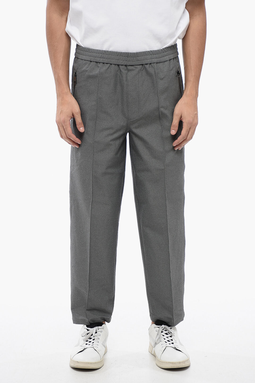 Neil Barrett – Stretch Fabric Pants LOUIS With Elastic Waist – Men ...