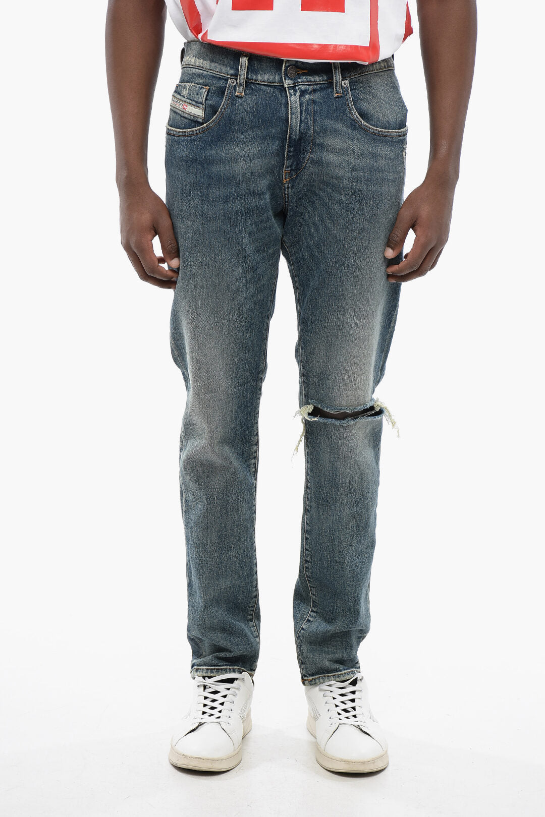 Diesel – Slim Fit Jeans 2019 D-STRUKT Mid Rise 16cm L32 – Men – Glamood ...