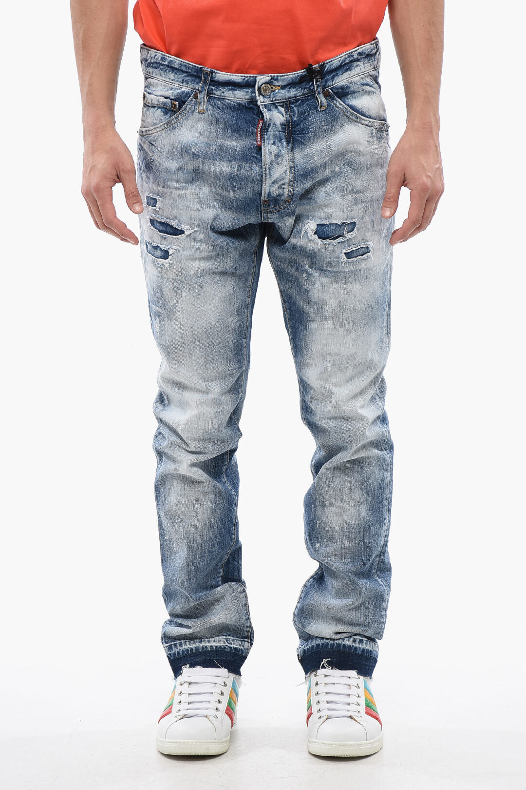 Dsquared2 – Cool Guy Fit Jeans with Distressed Effect – Men – Glamood ...