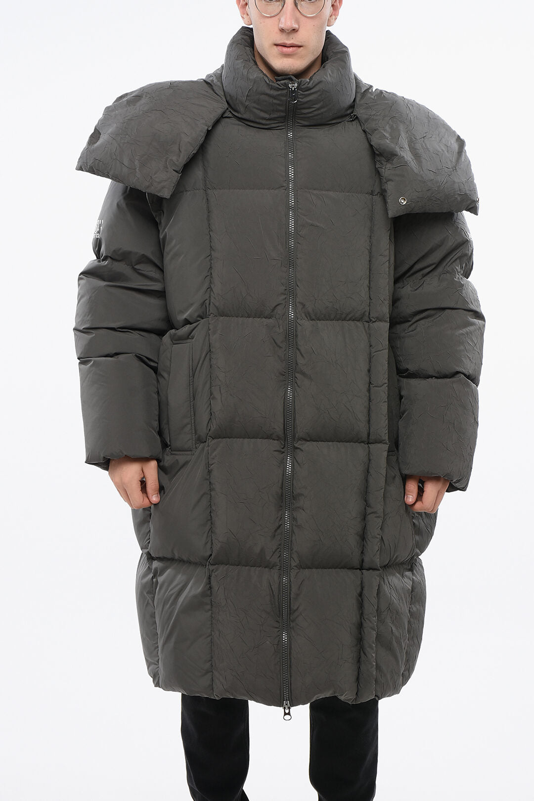 Maison Margiela – MM6 Maxi Quilted Puffer Coat with Removable Hood ...